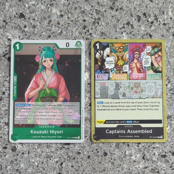 Onepiece | Toys | One Piece Tcg Cards Kouzuki Hiyori Captains Assembled ...